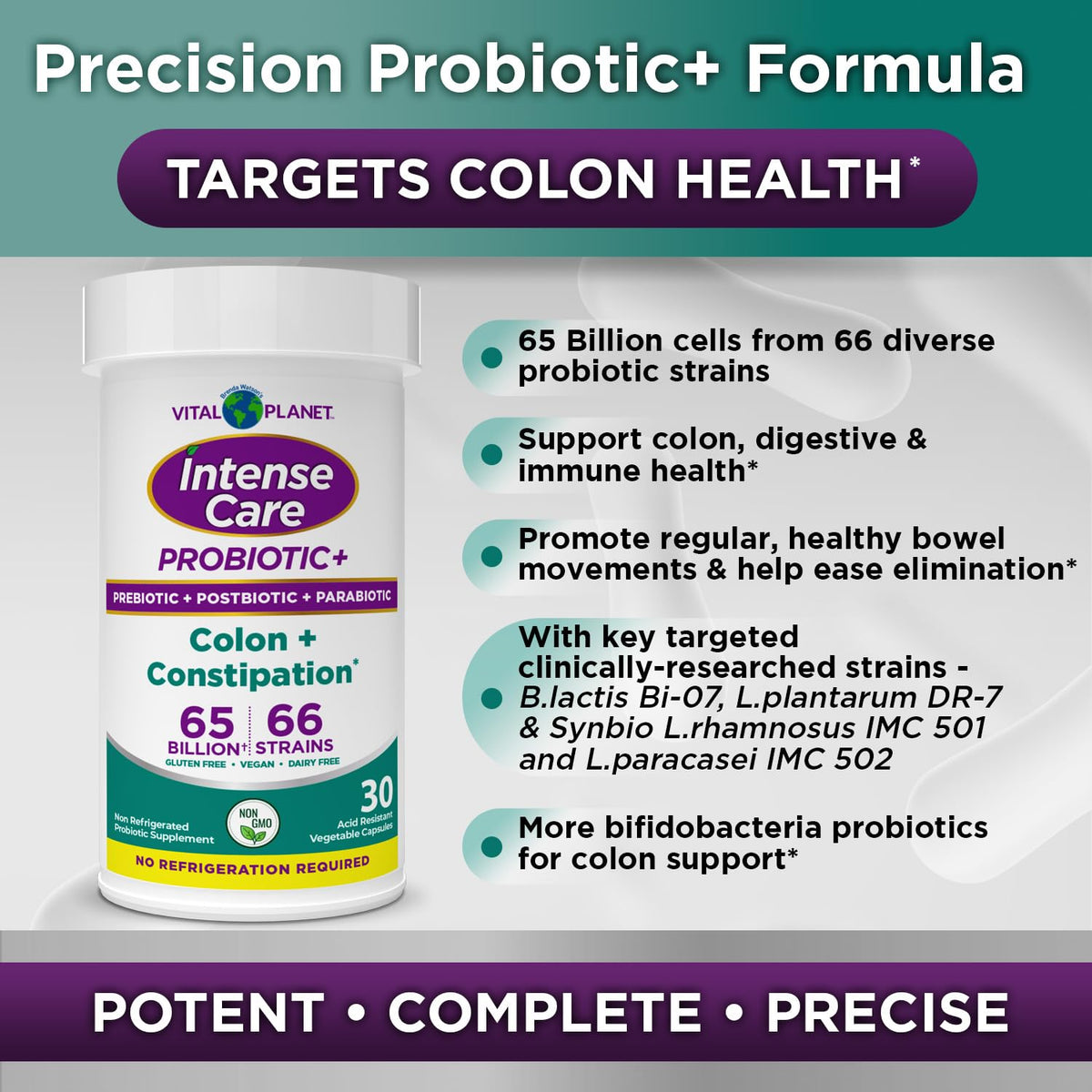 high potency probiotics 50 billion CFU