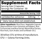 high potency probiotics 50 billion cfu