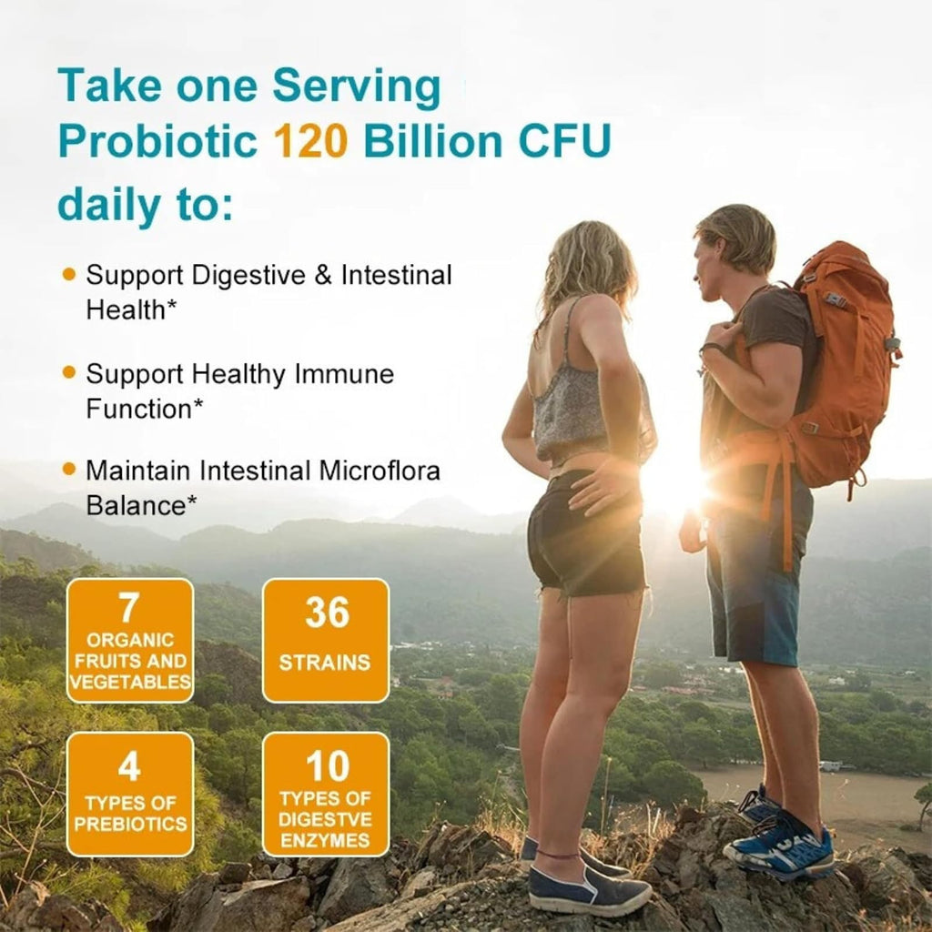 High potency probiotics 50 billion CFU