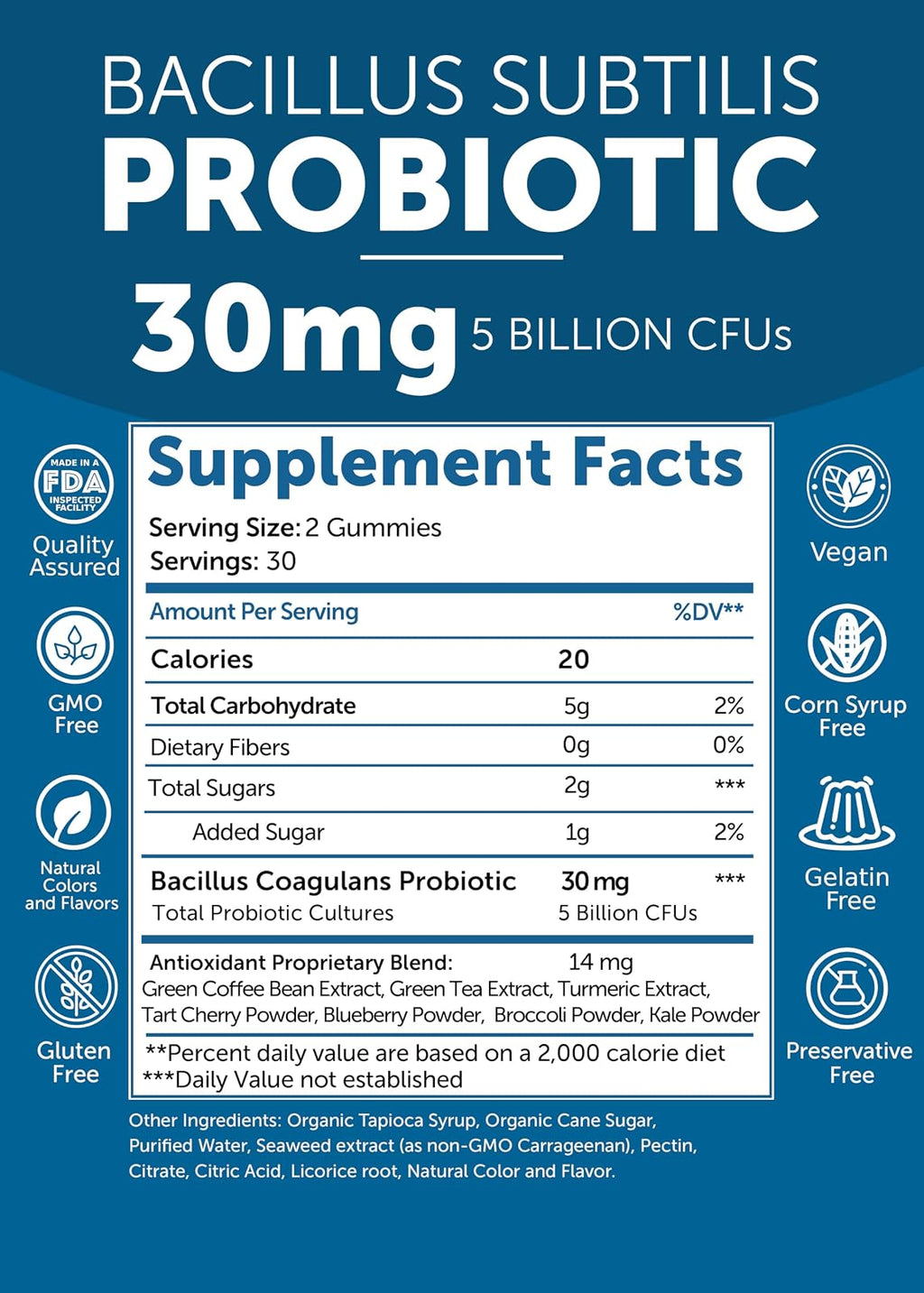 high potency probiotics 50 billion cfu