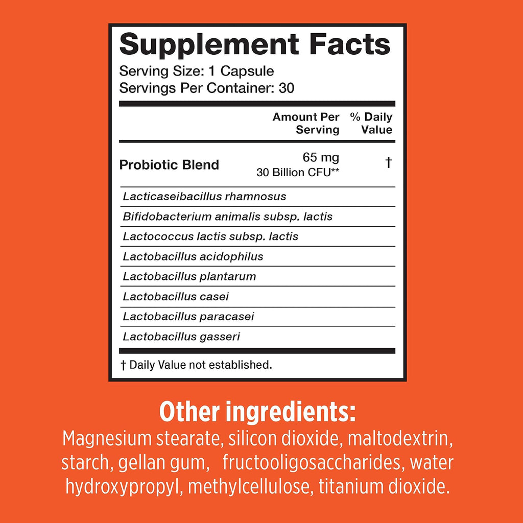 high potency probiotics 50 billion cfu