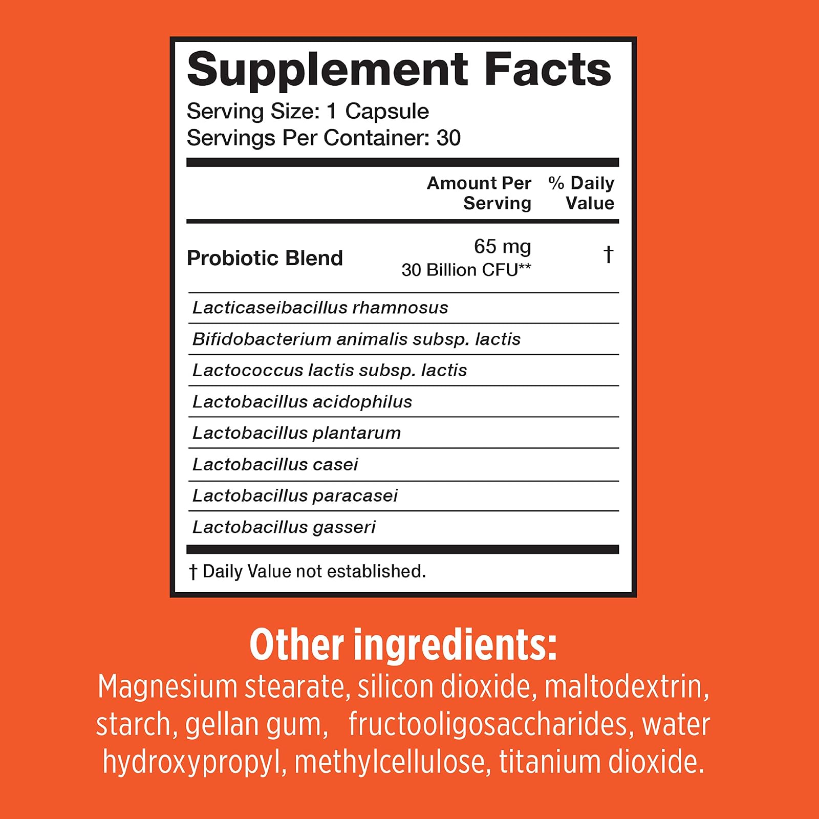 high potency probiotics 50 billion cfu