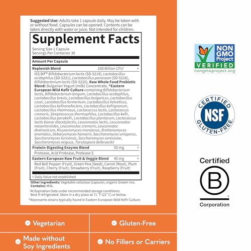 high potency probiotics 50 billion CFU