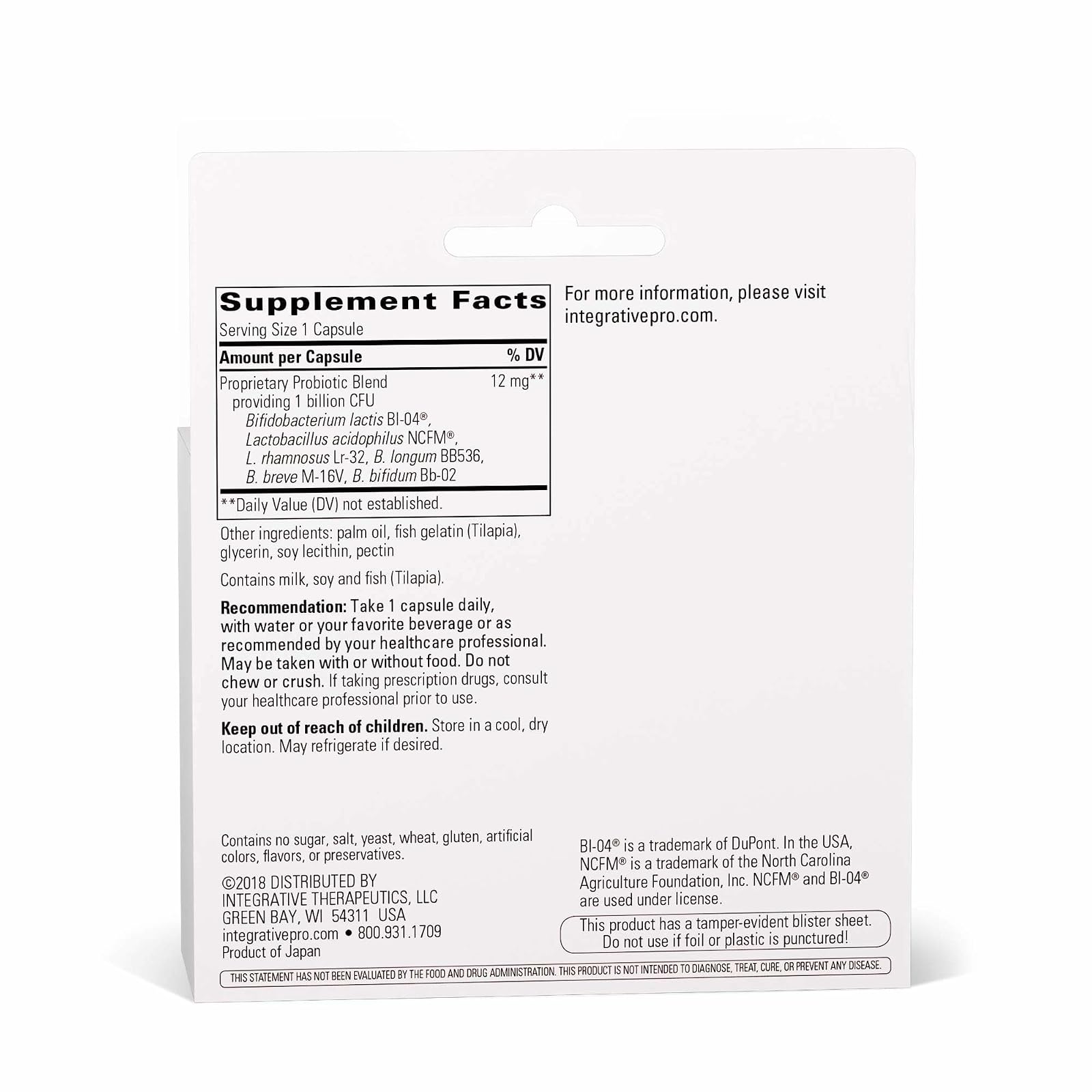 high potency probiotics 50 billion cfu