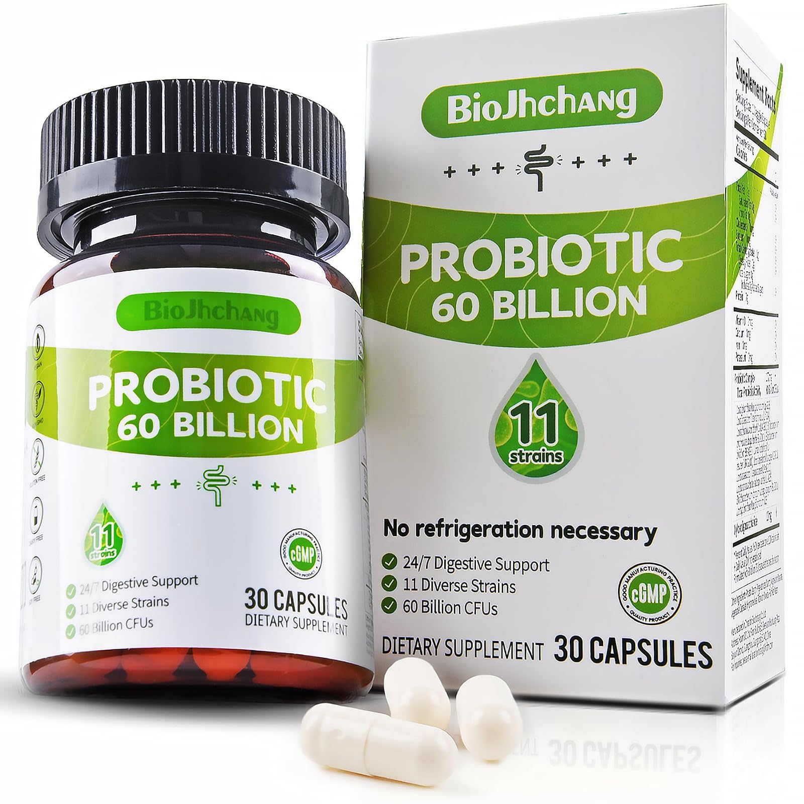 high potency probiotics 60 billion CFU
