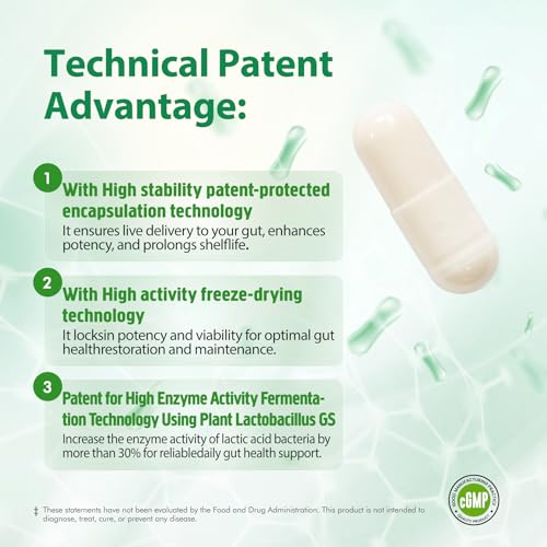 high potency probiotics 60 billion CFUs