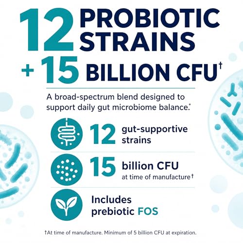 high potency probiotics for gut balance