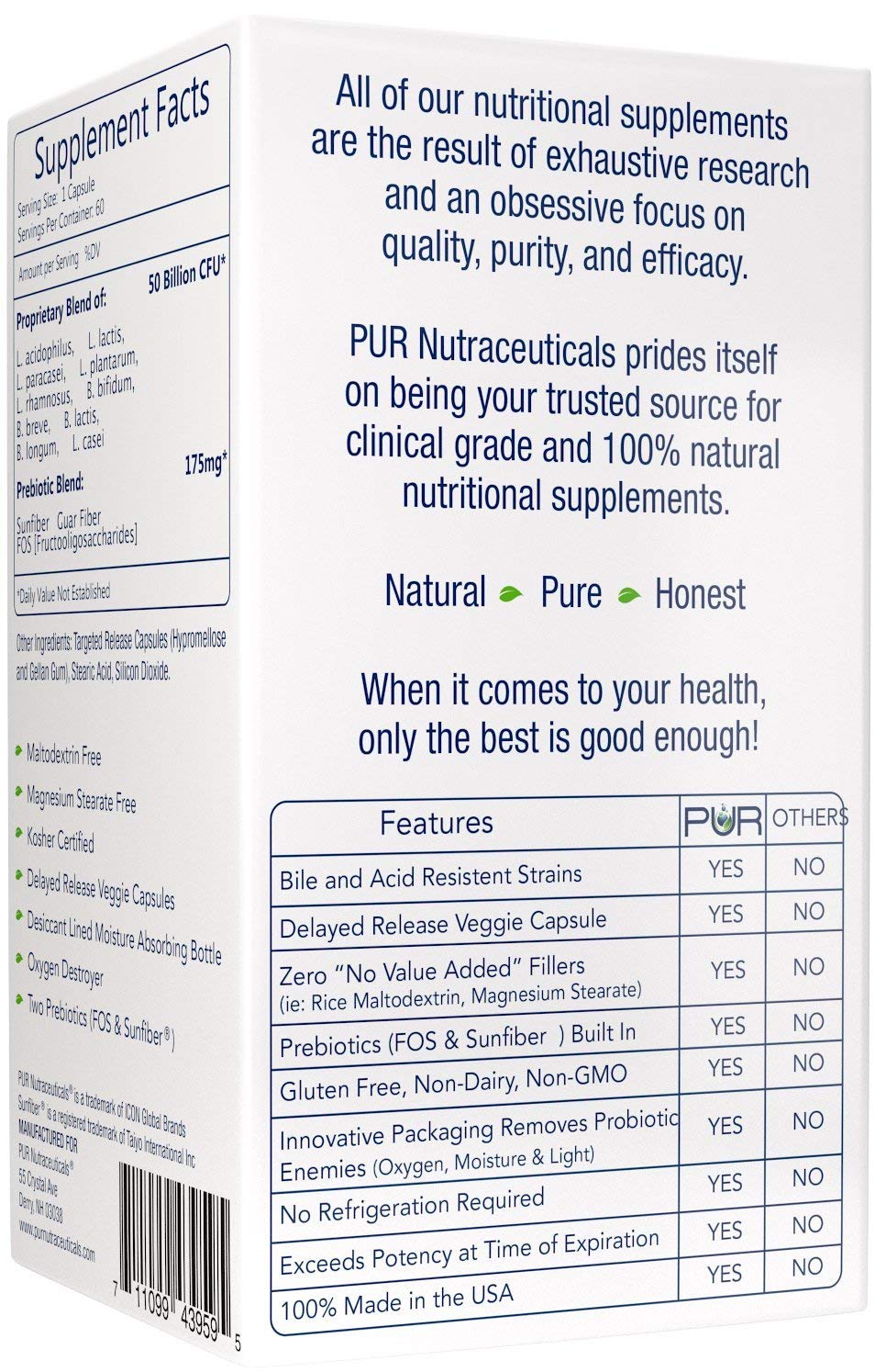 high potency probiotics for gut balance