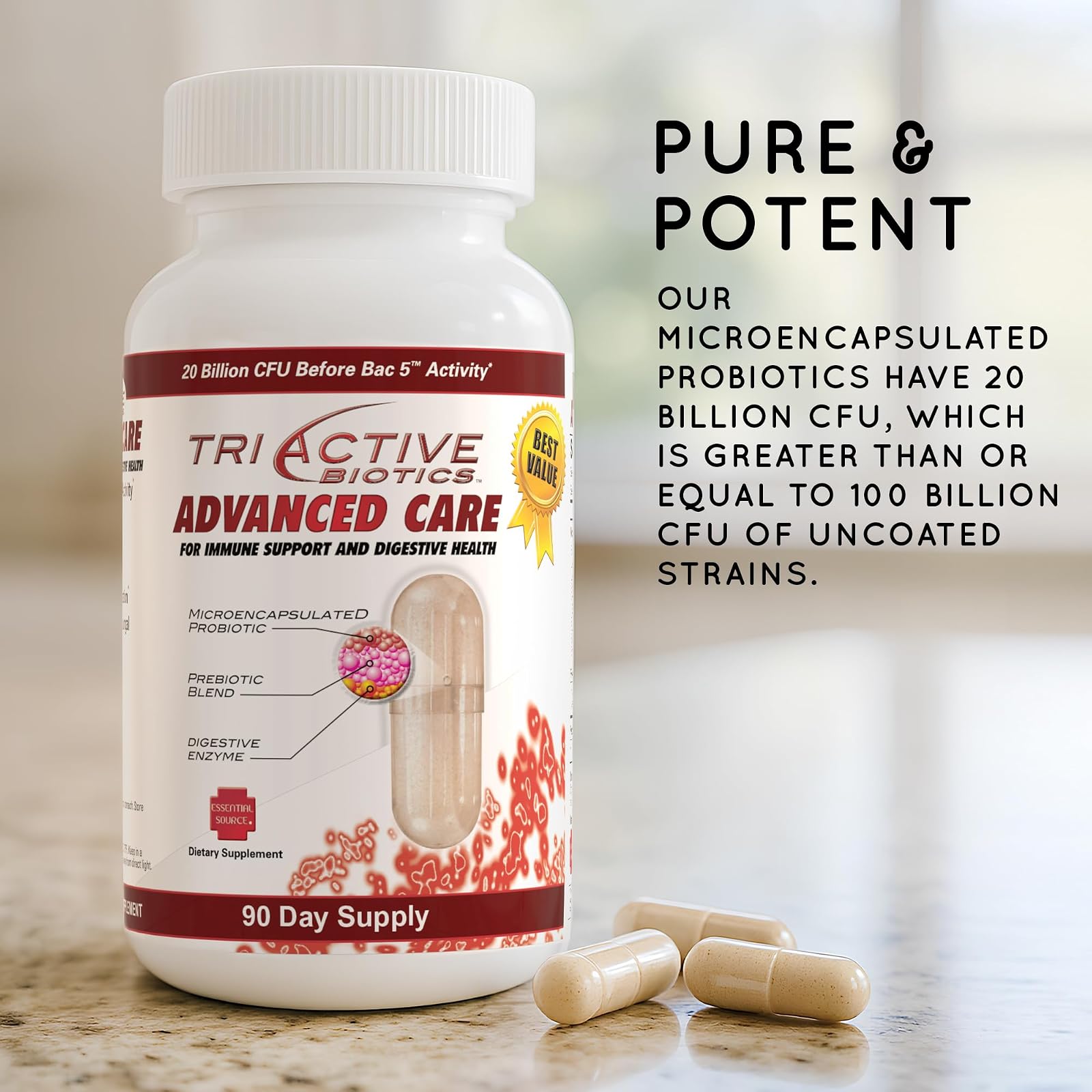 high potency probiotics for gut health