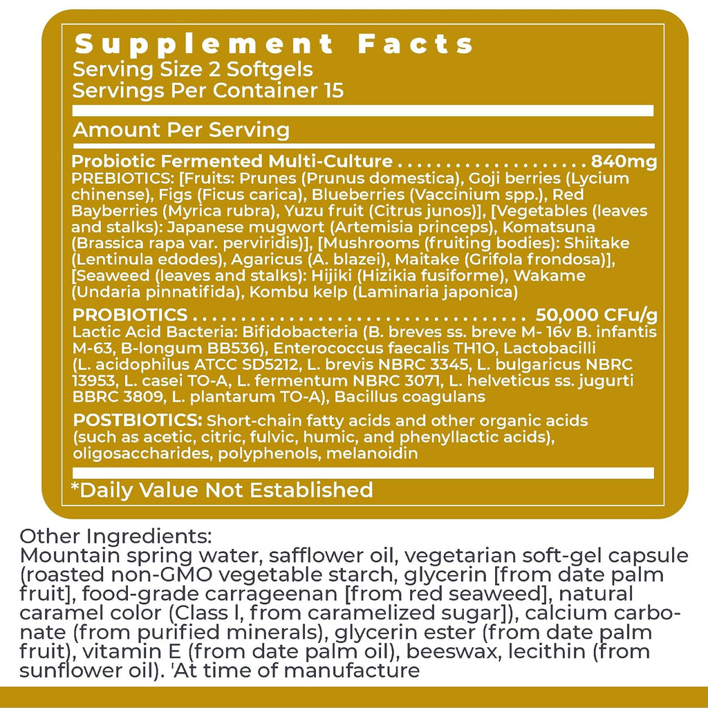 High potency probiotics for optimal wellness