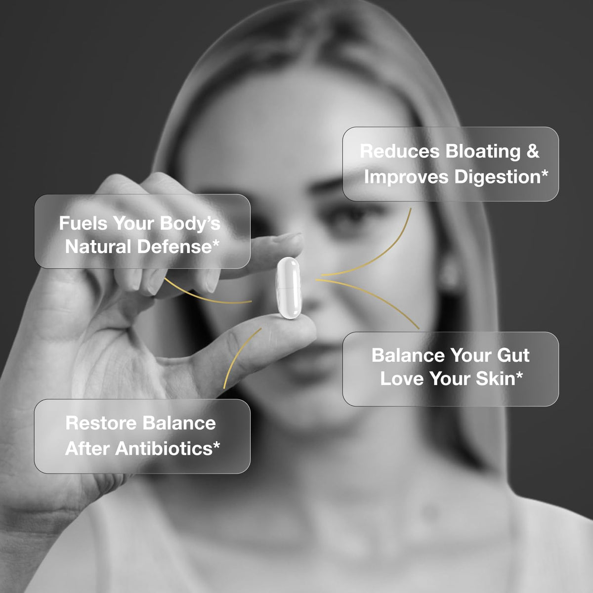 High potency probiotics for overall health