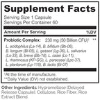 high potency probiotics for overall wellness