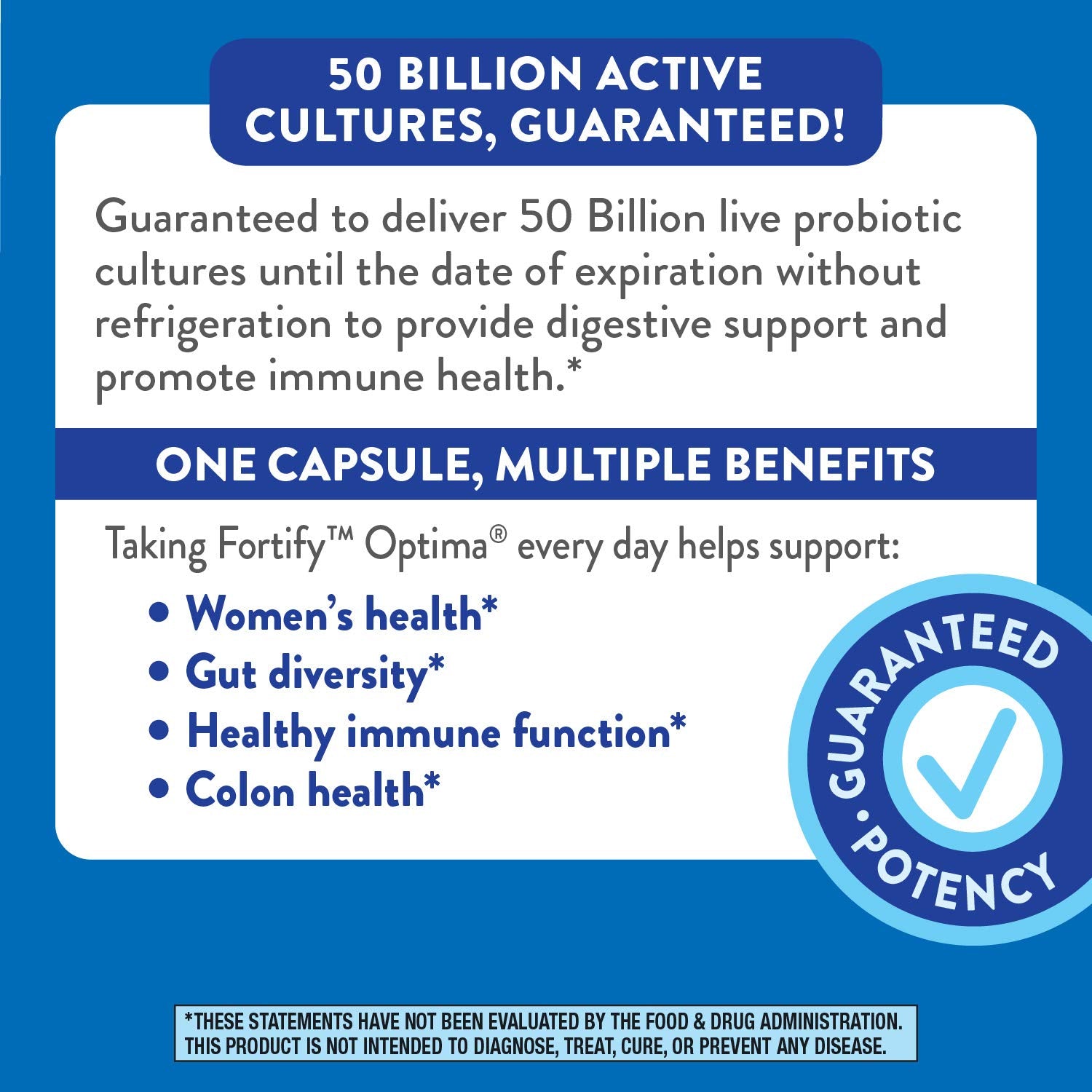 high potency probiotics for women's health
