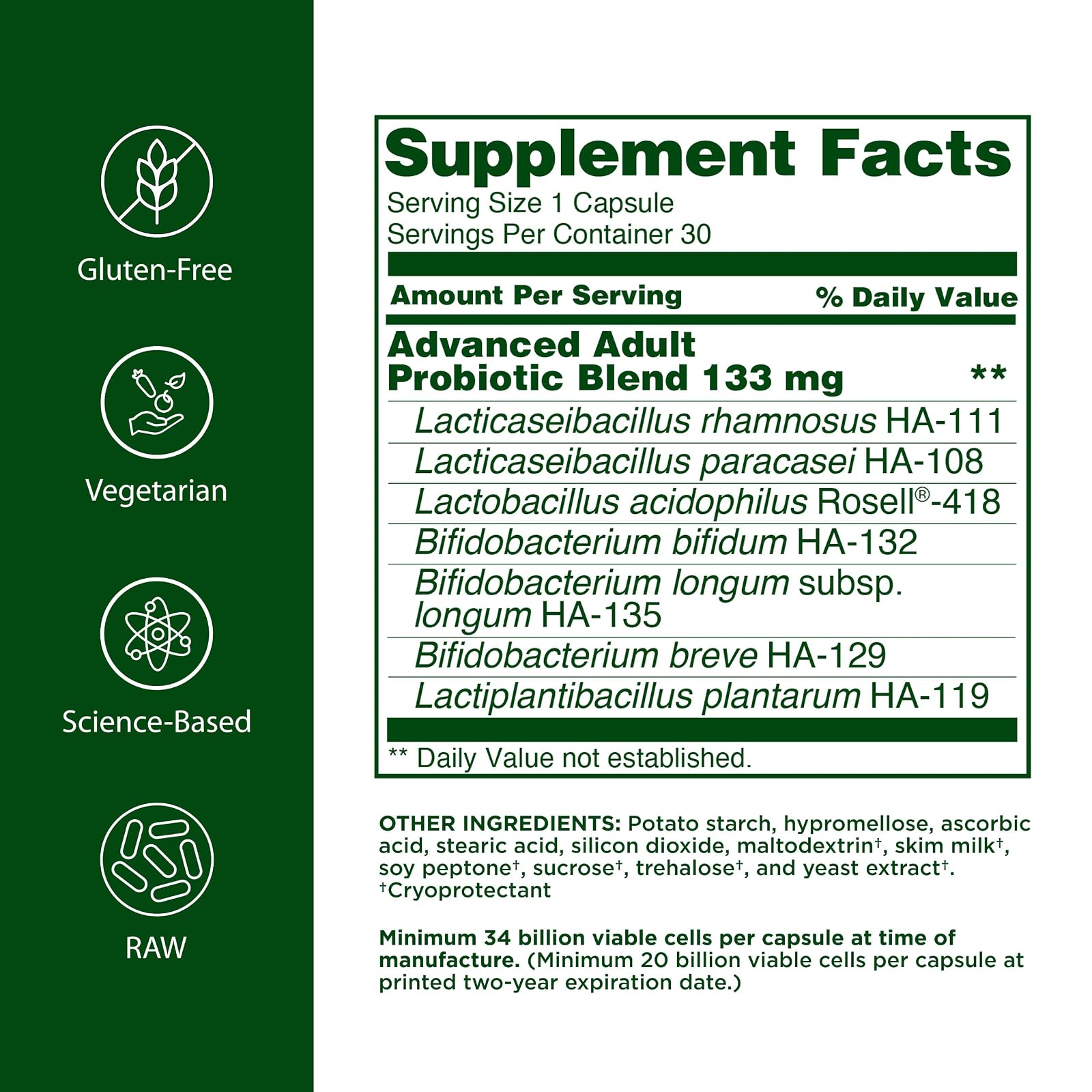 high potency probiotics for women