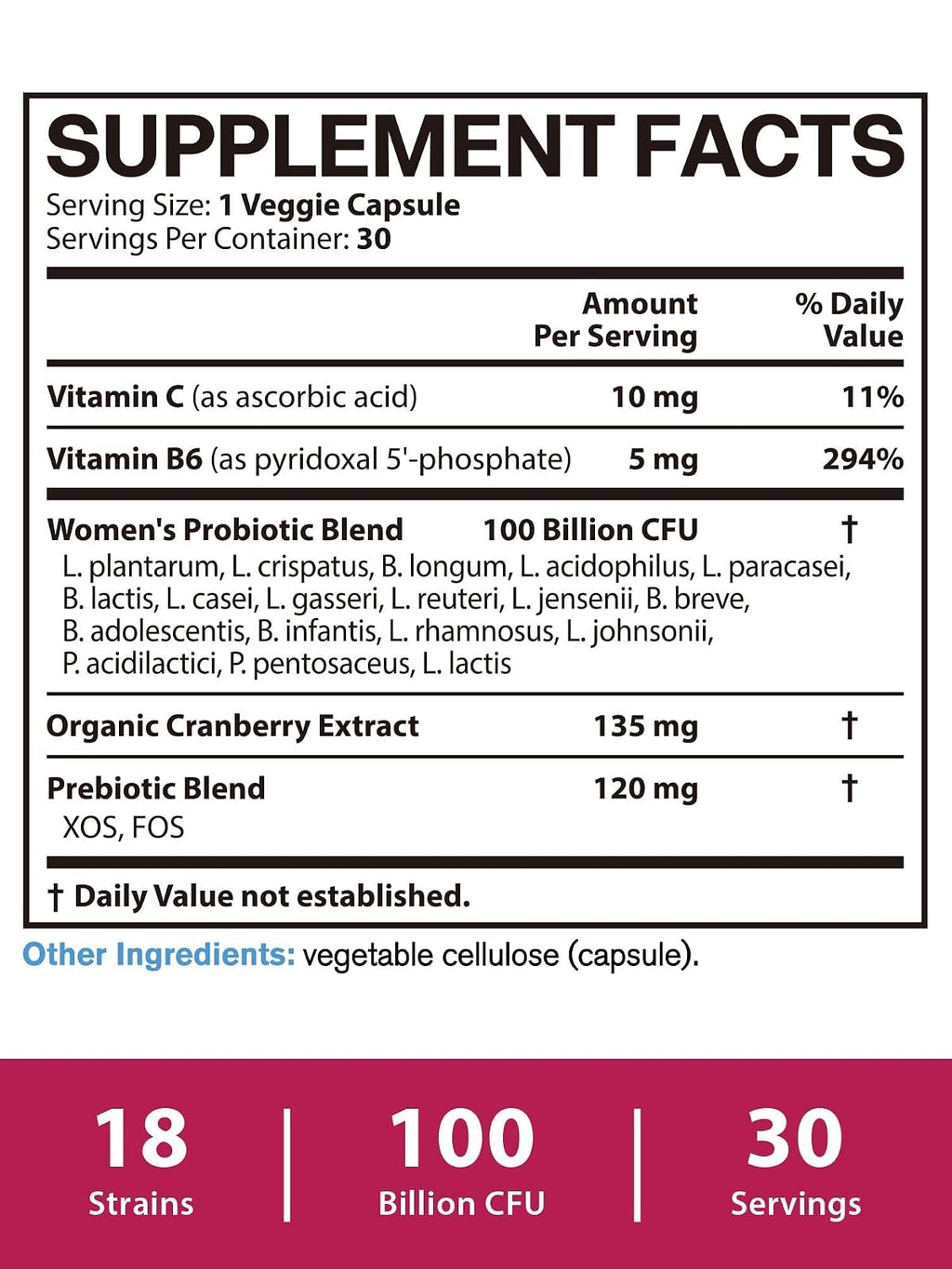 high potency probiotics for women