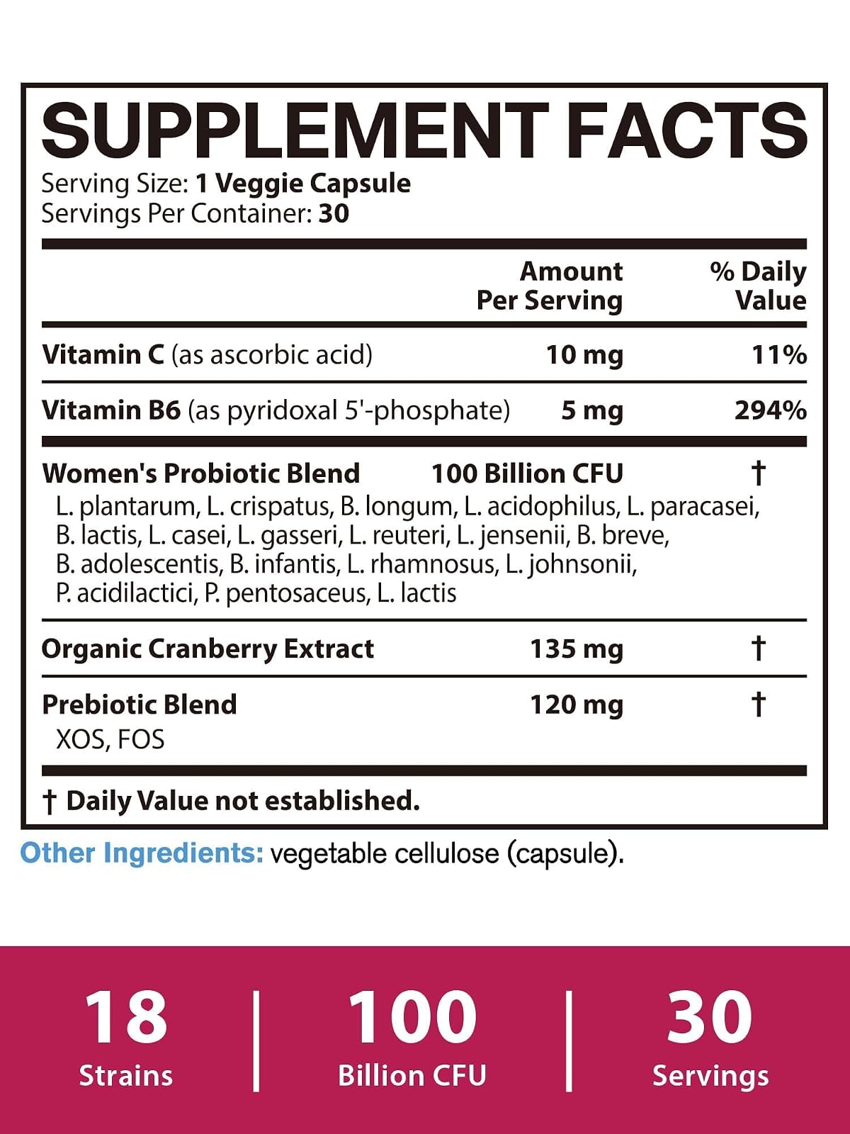 high potency probiotics for women