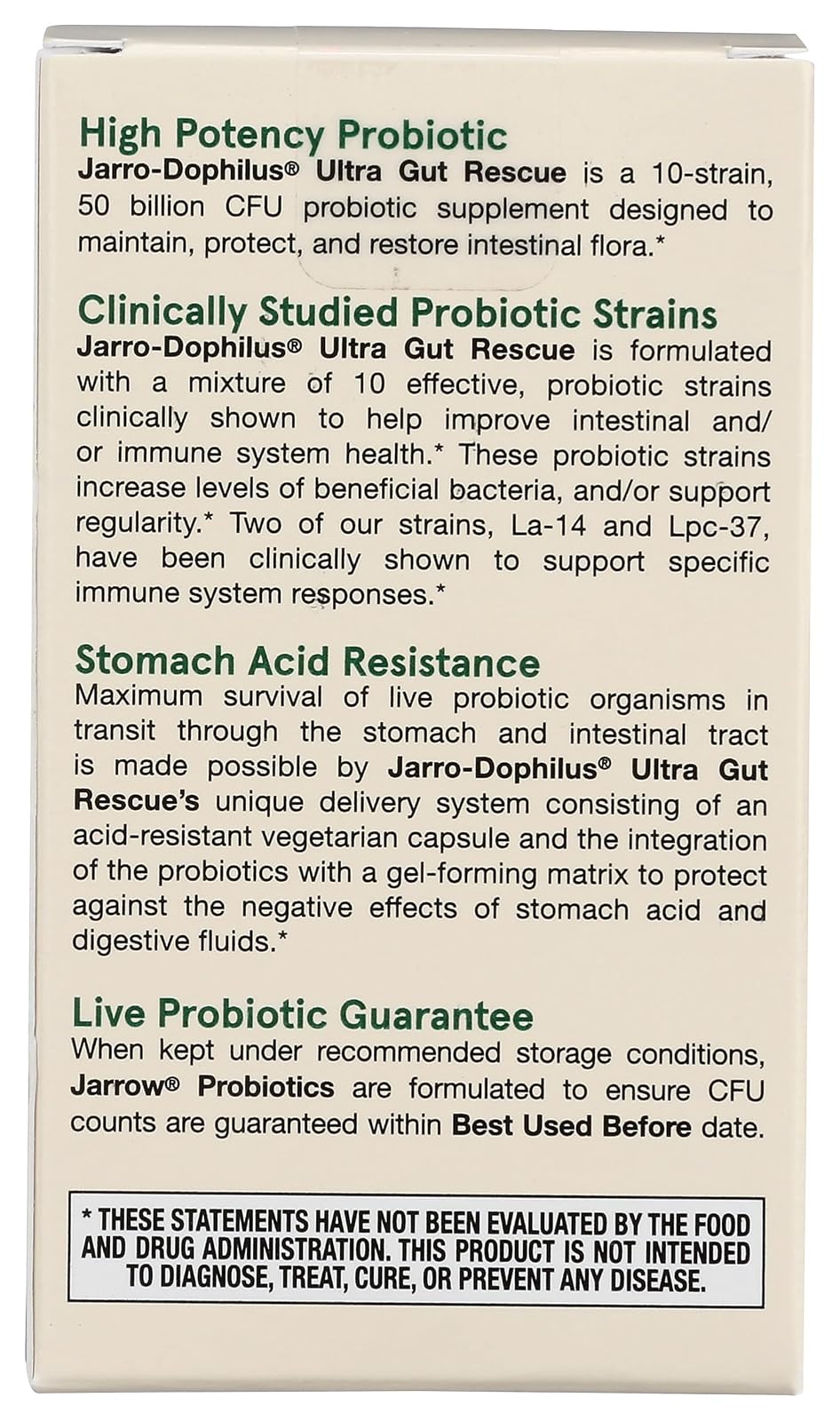 high potency probiotics for women