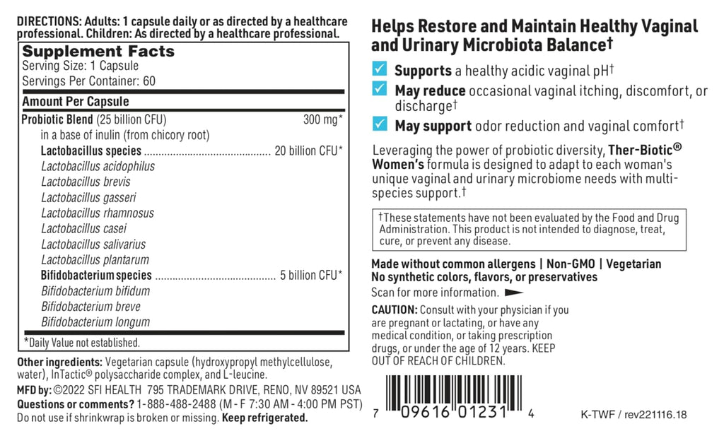 high potency probiotics for women