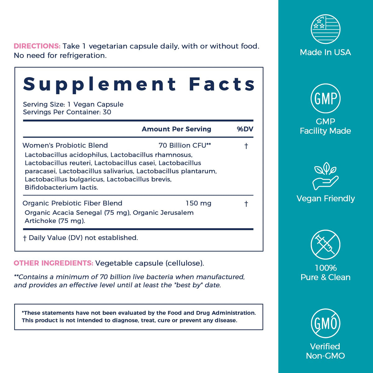 high potency probiotics for women