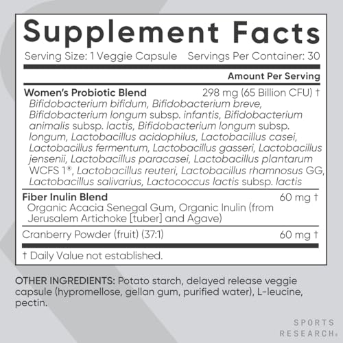 high potency probiotics for women