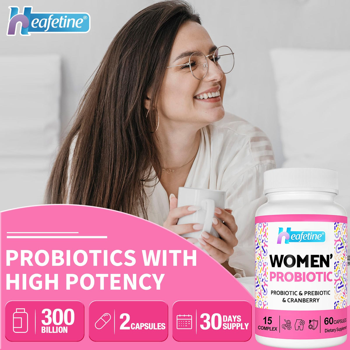 High potency probiotics for women
