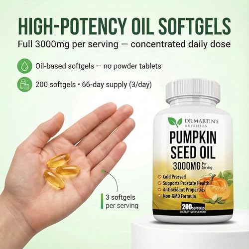 High potency pumpkin seed capsules