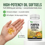 High potency pumpkin seed capsules