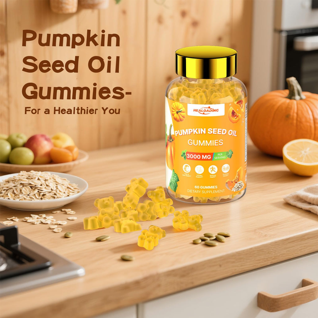 High potency pumpkin seed oil gummies