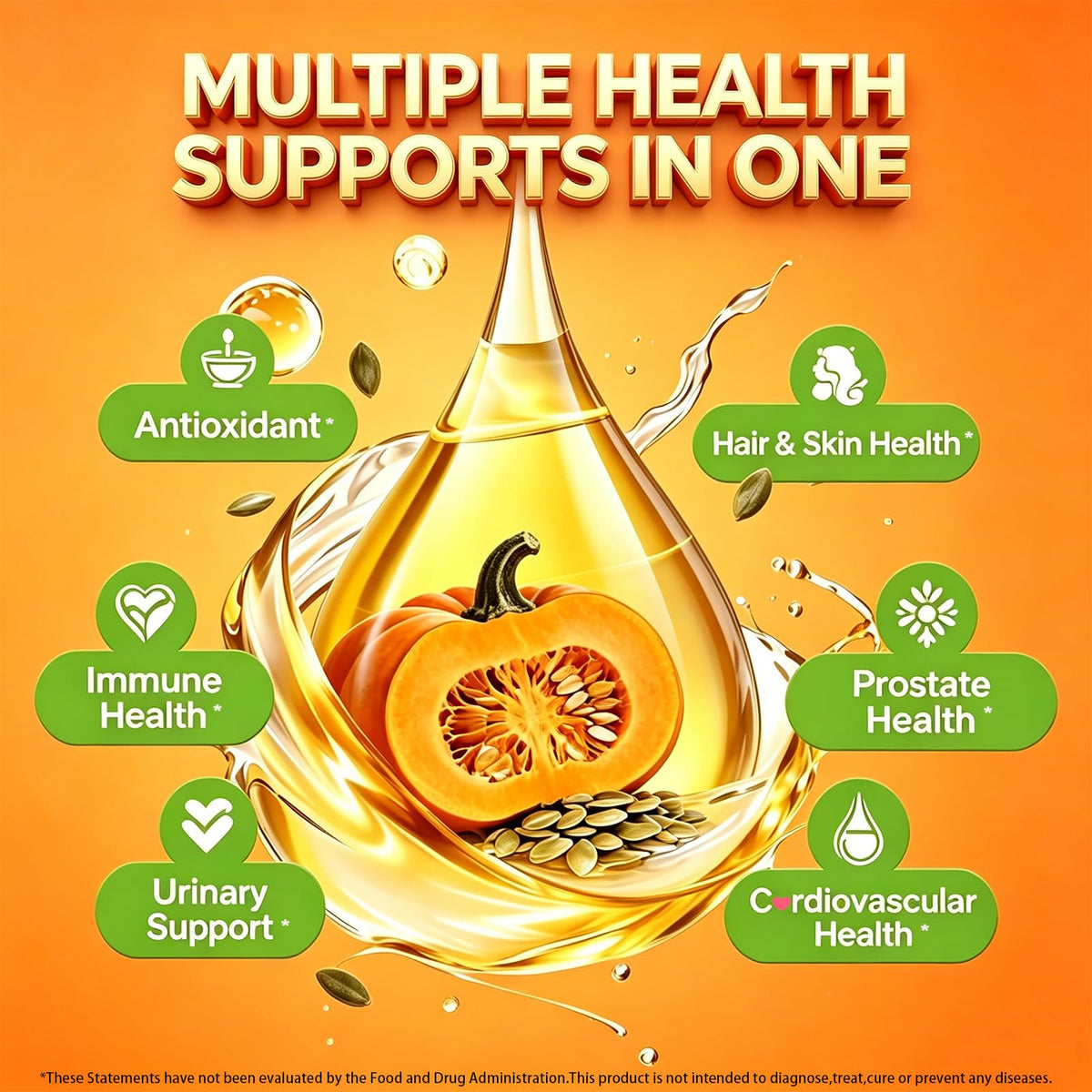 High potency pumpkin seed oil gummies