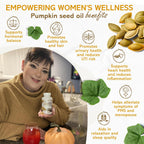 High potency pumpkin seed oil softgels