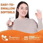 High potency pumpkin seed oil softgels