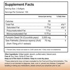 high potency pumpkin seed oil softgels