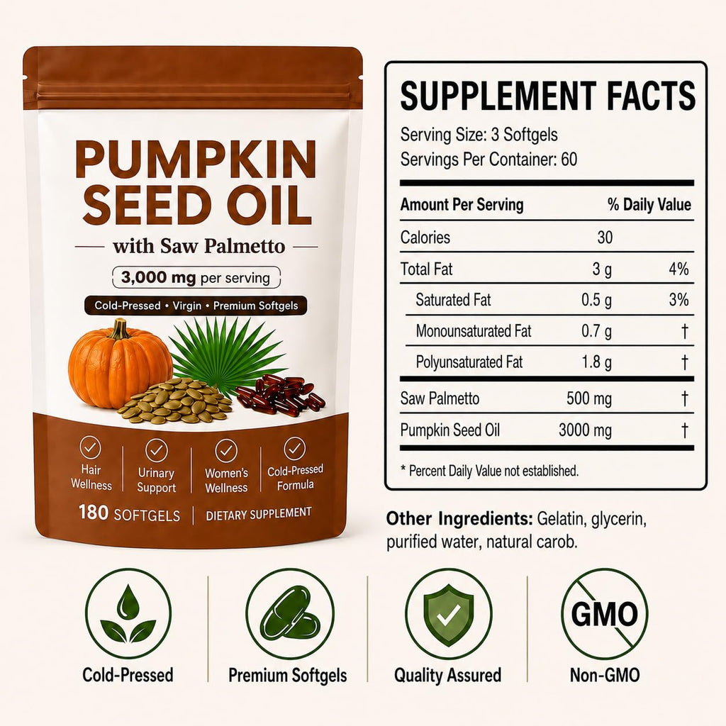 High potency pumpkin seed oil