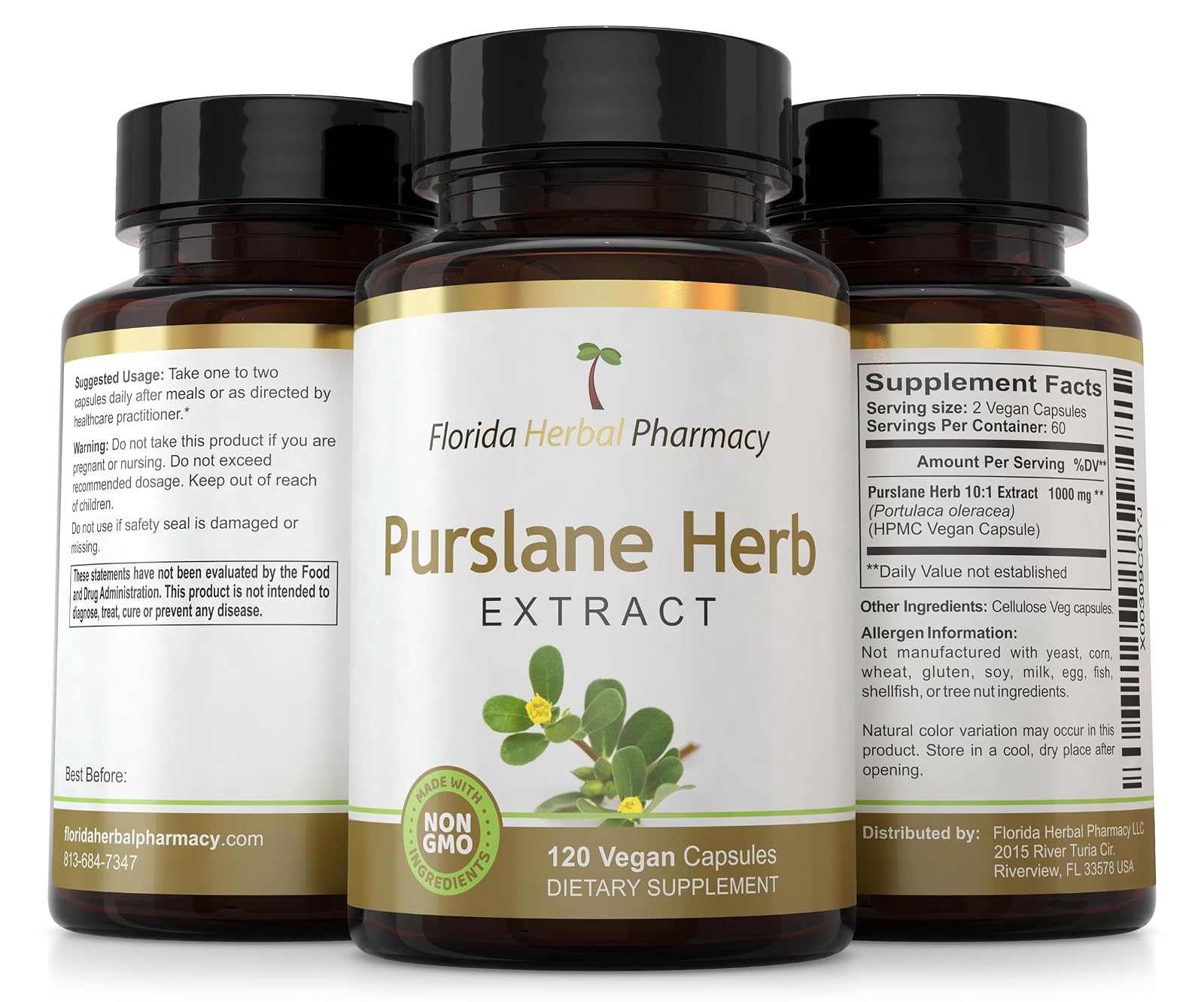 high potency Purslane vitamin A