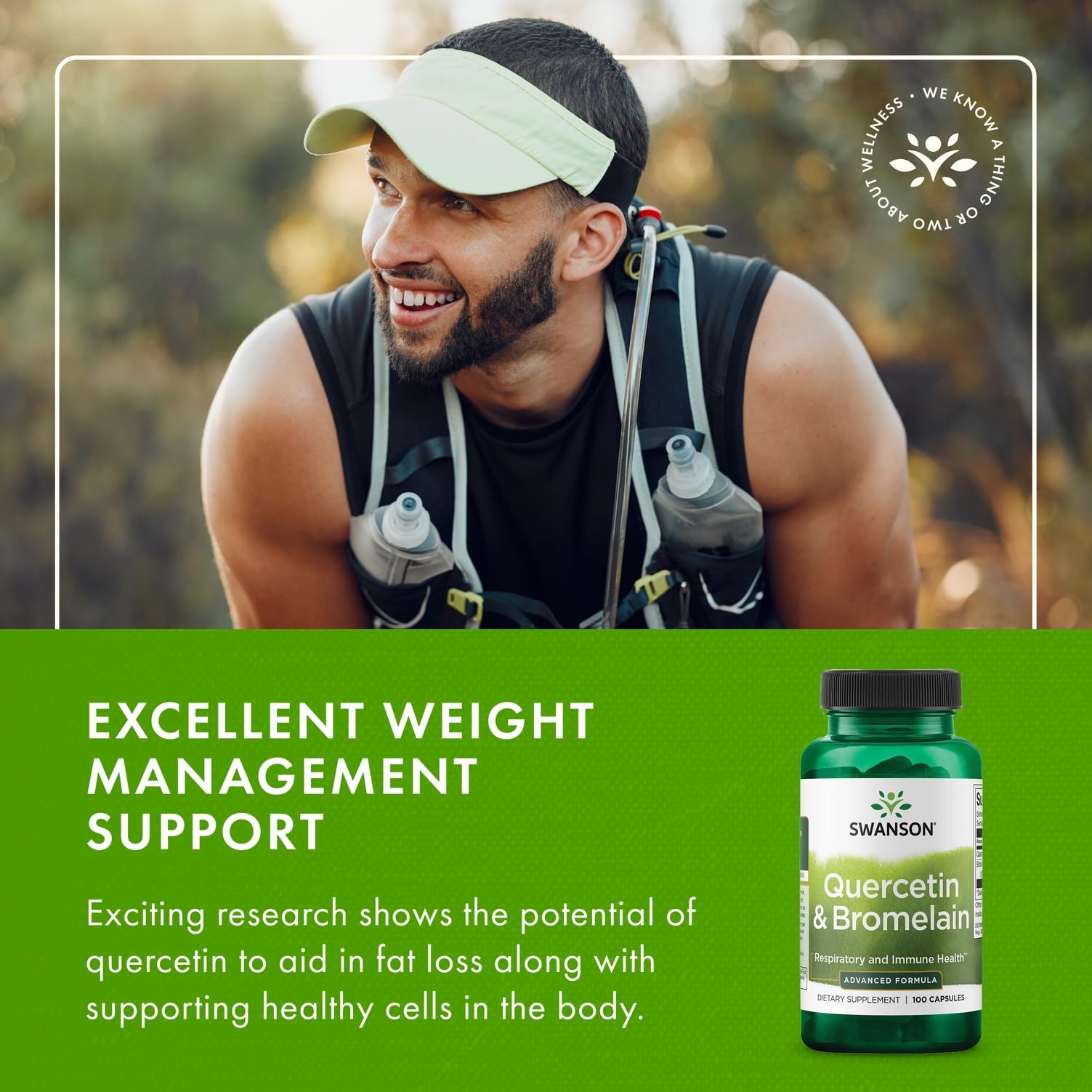 High potency Quercetin and Bromelain