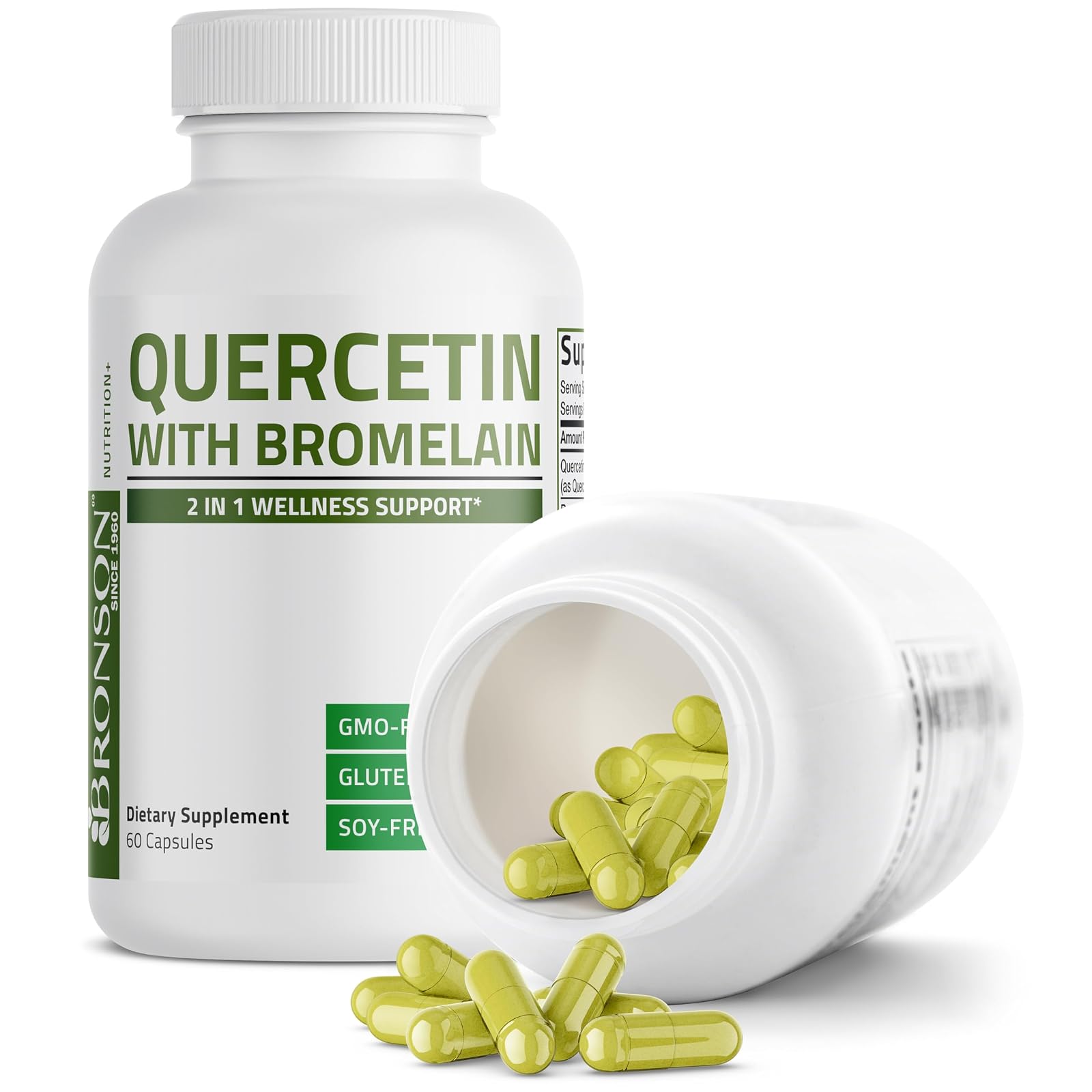 High potency Quercetin capsules for wellness