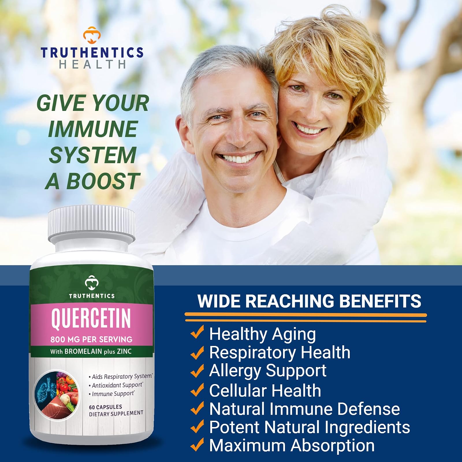 high potency Quercetin capsules
