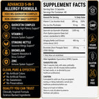 High potency quercetin complex formula