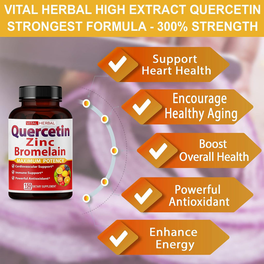 High potency Quercetin for allergies