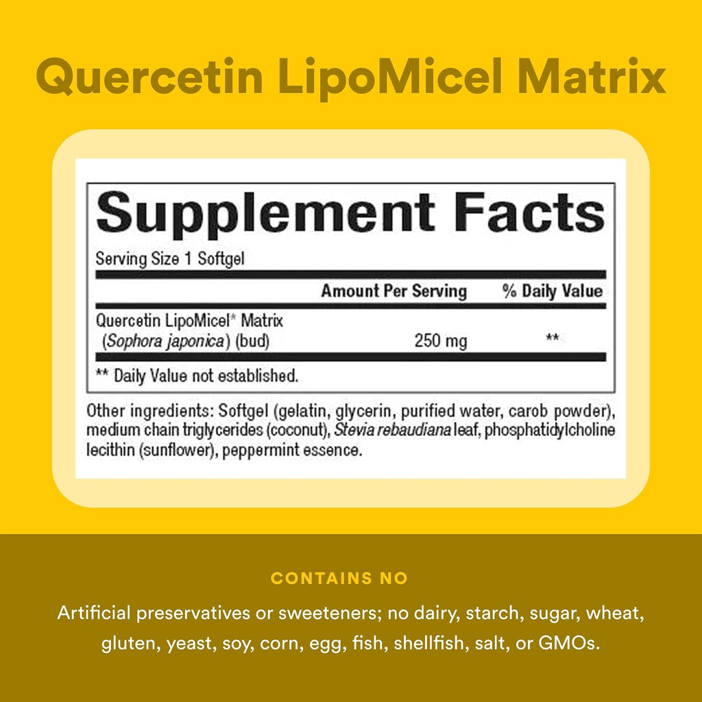 high potency quercetin for antioxidant protection