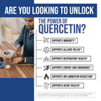 High potency quercetin for daily wellness