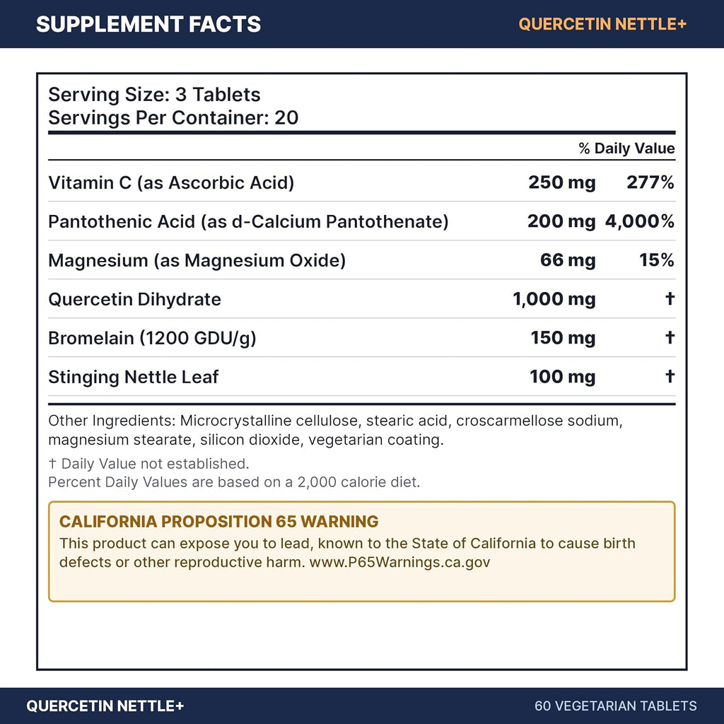 high potency quercetin for wellness