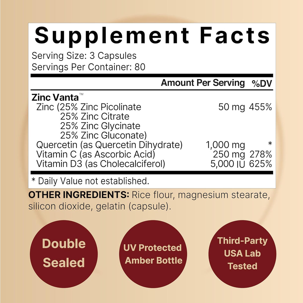 high potency quercetin supplement 1000 mg