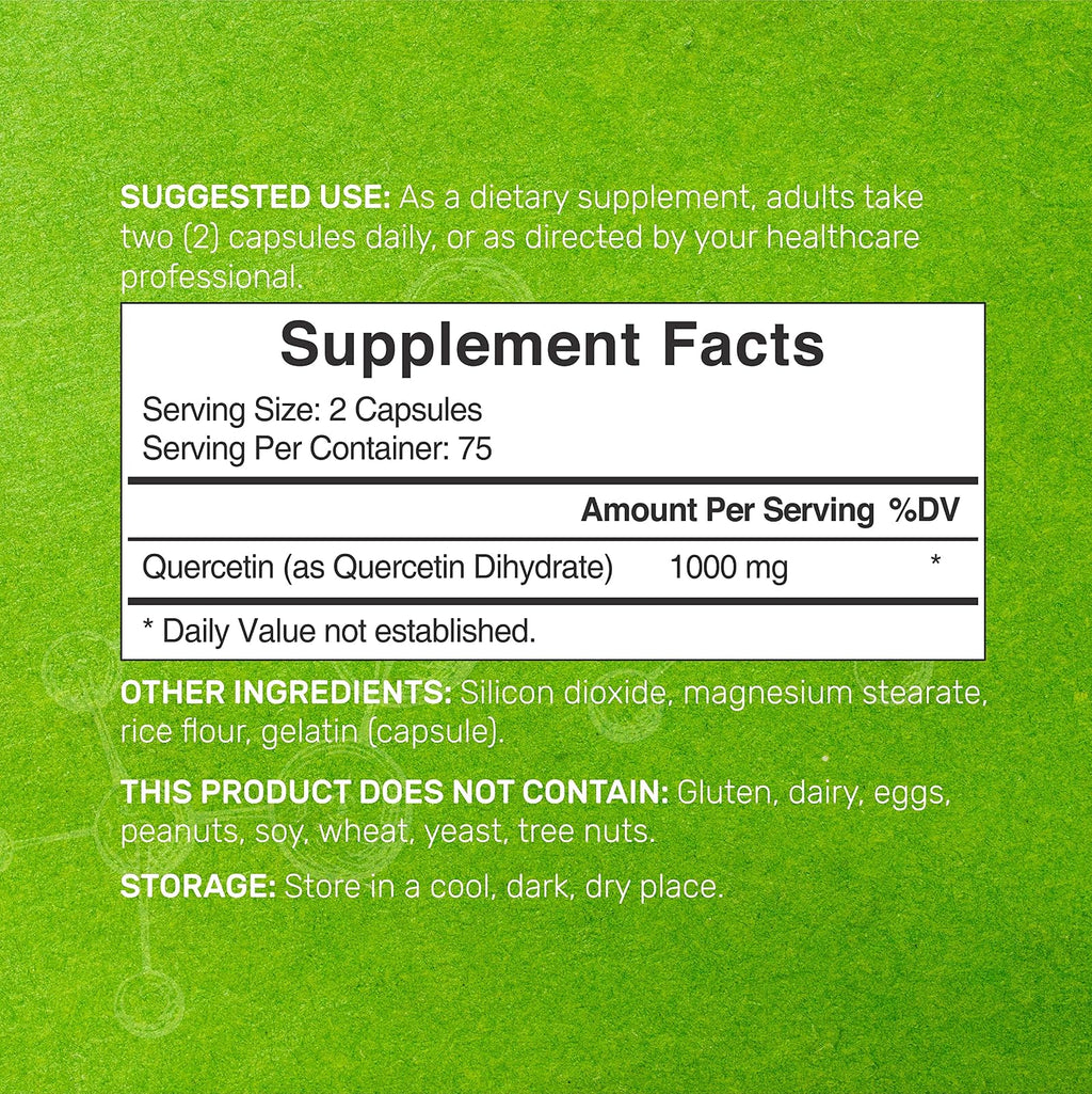 high potency quercetin supplement Canada