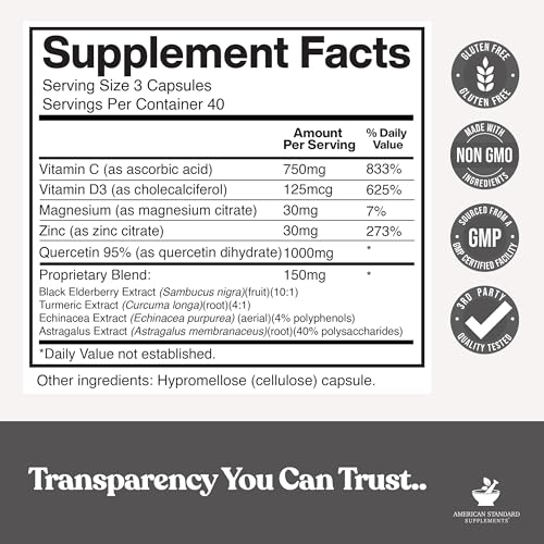 high potency quercetin supplement for immunity