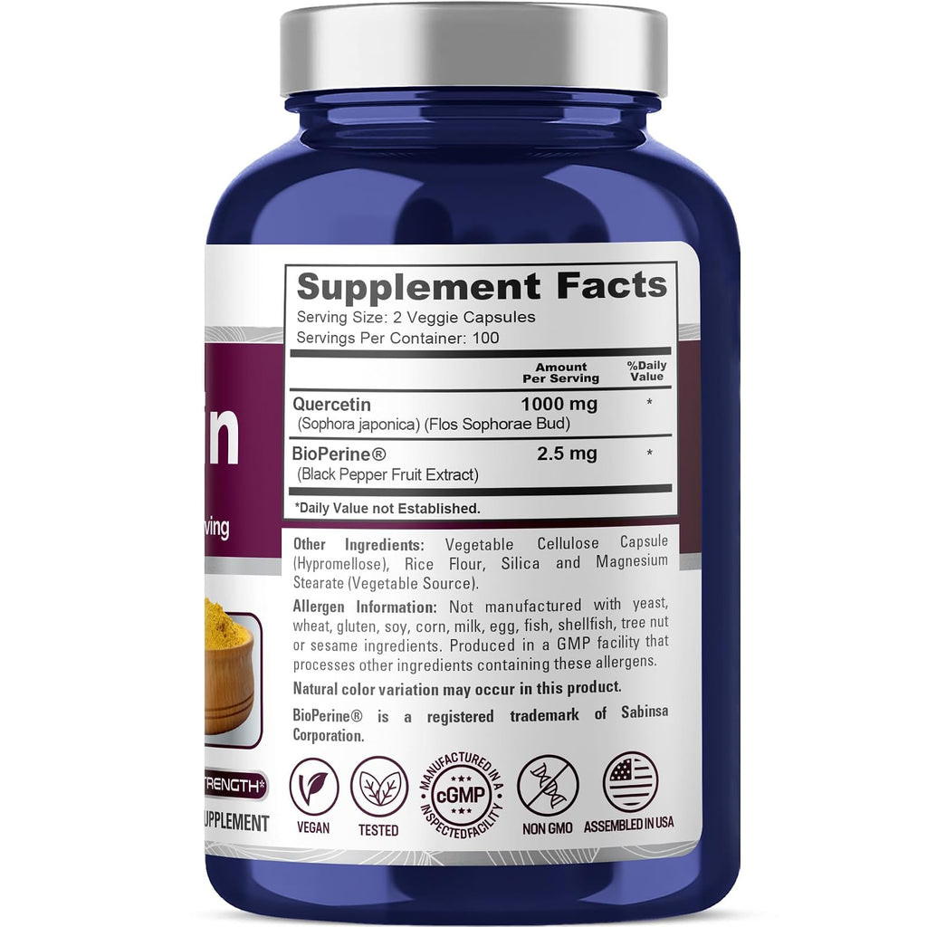 high potency quercetin supplement
