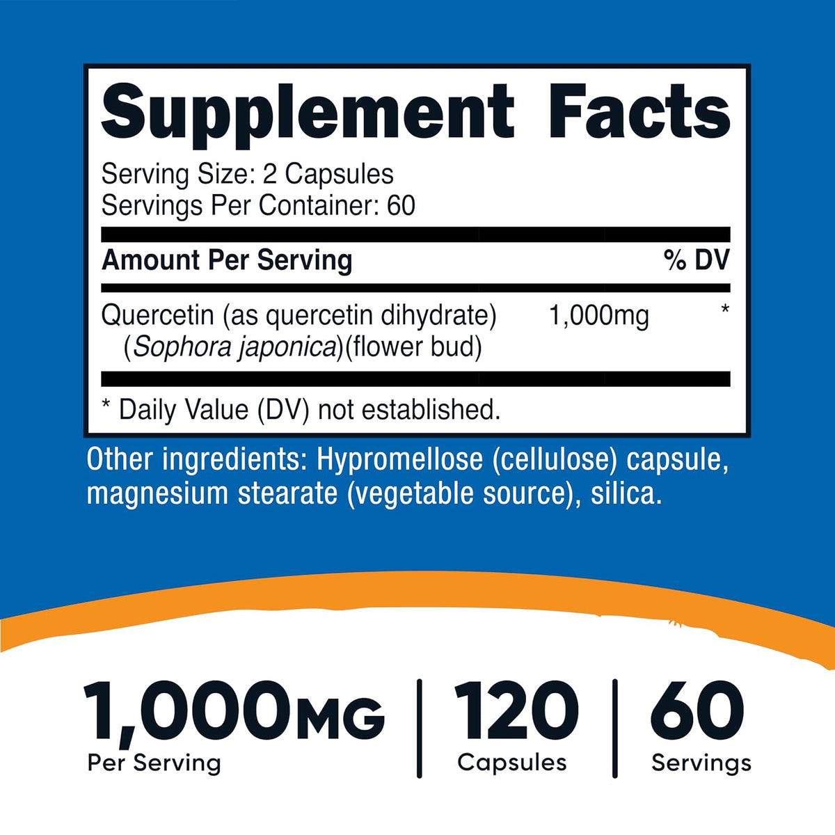 high potency quercetin supplement