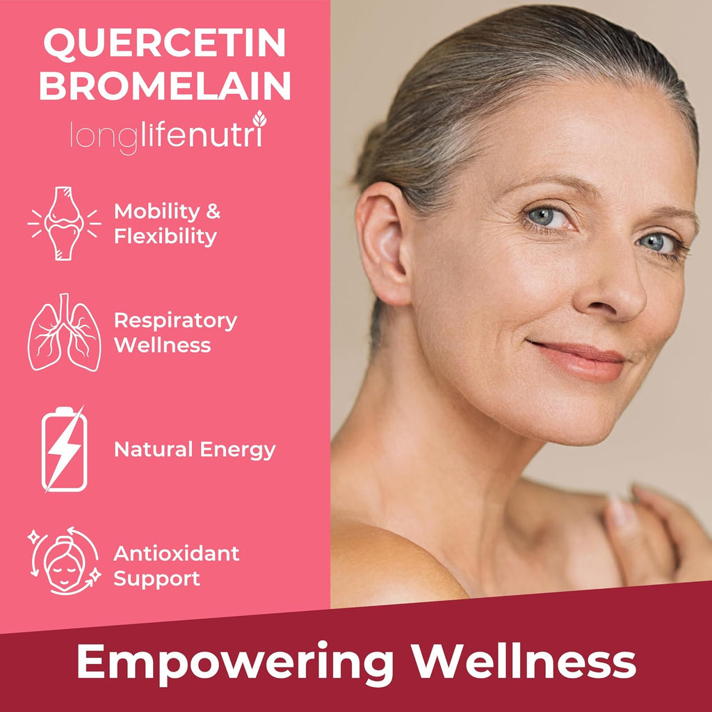 High potency Quercetin with Bromelain