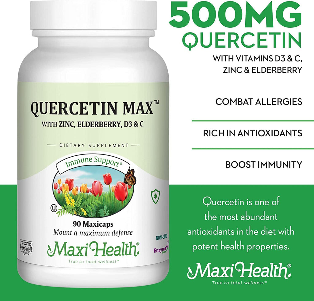 high potency quercetin with zinc