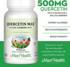 high potency quercetin with zinc